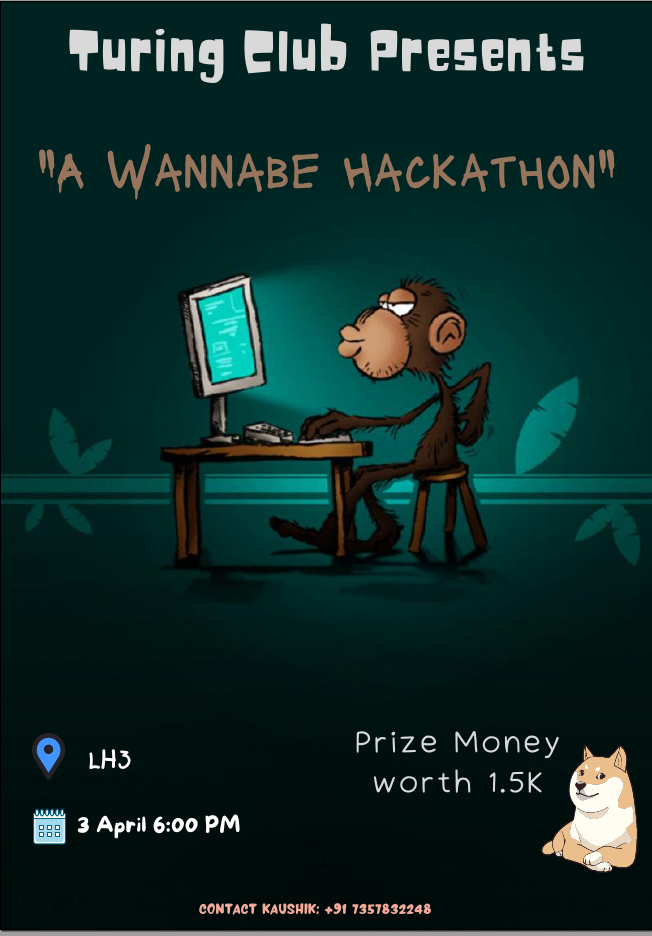 Welcome to “A Wannabe Hackathon” | Turing-week-2023